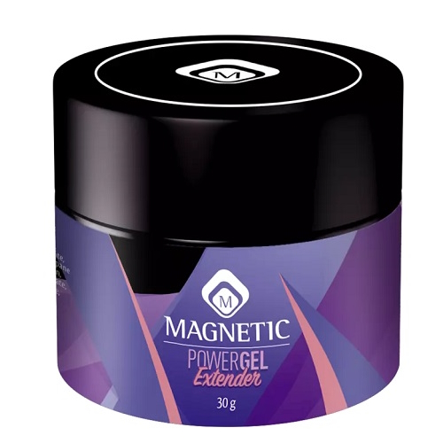 ג'ל בניה וחיזוק ציפורניים POWER GEL EXTENDER היפואלרגני MAGNETIC