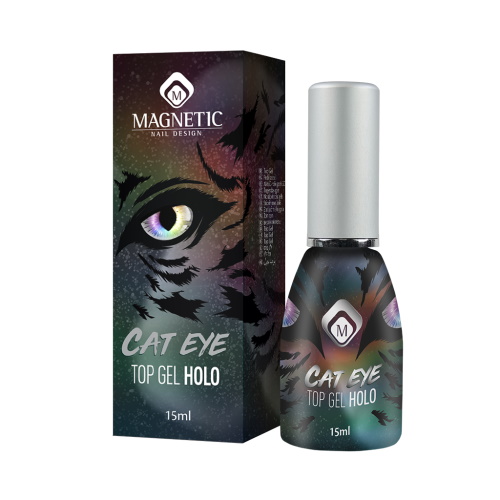 טופ עין חתול הולוגרפי CAT EYE HOLO TOP