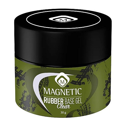 ראבר בייס שקוף - RUBBER BASE CLEAR 30G היפואלרגני MAGNETIC